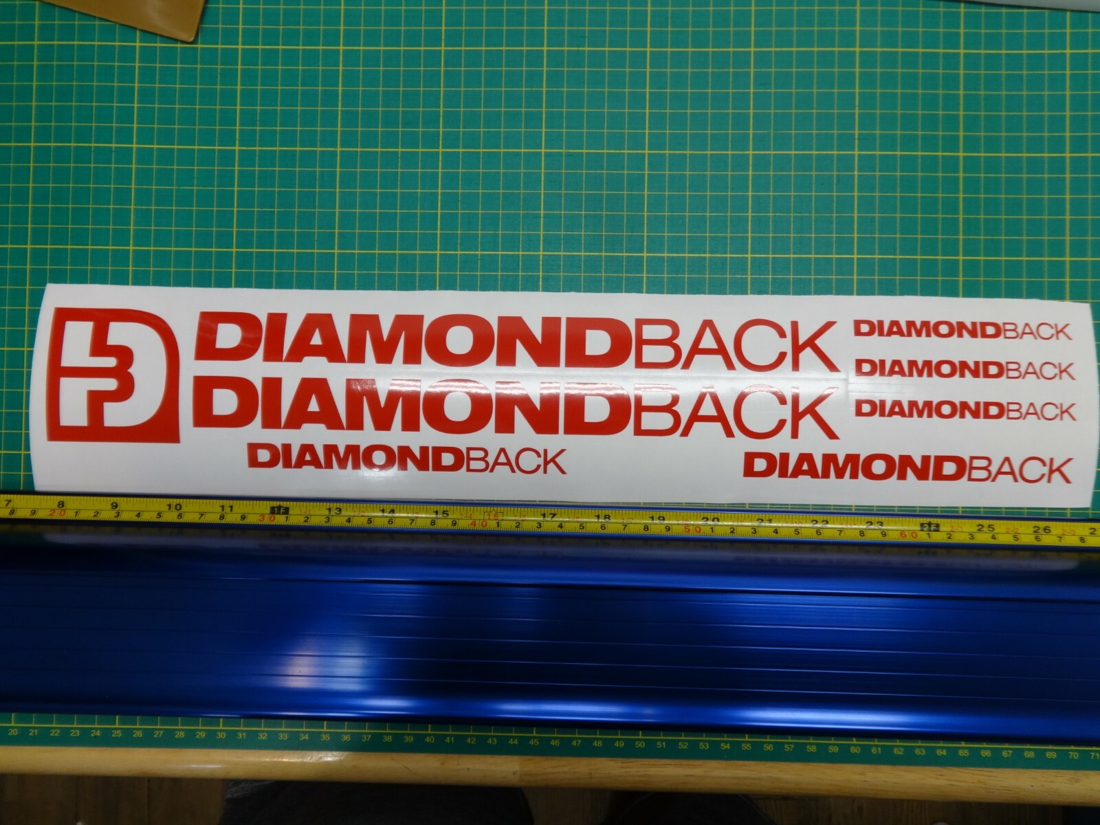 Custom Diamondback bike Frame Decal Set. Pick Your Color. USA Seller ...