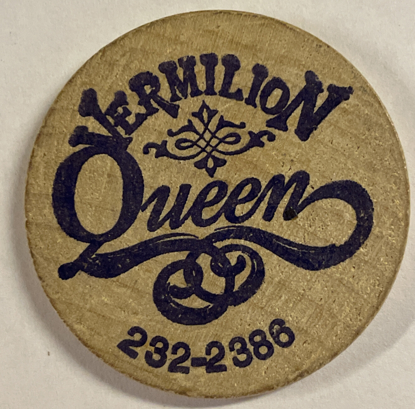 Vermilion Queen Boat Lafayette LA Wooden Token - Good For $1 Off Public ...