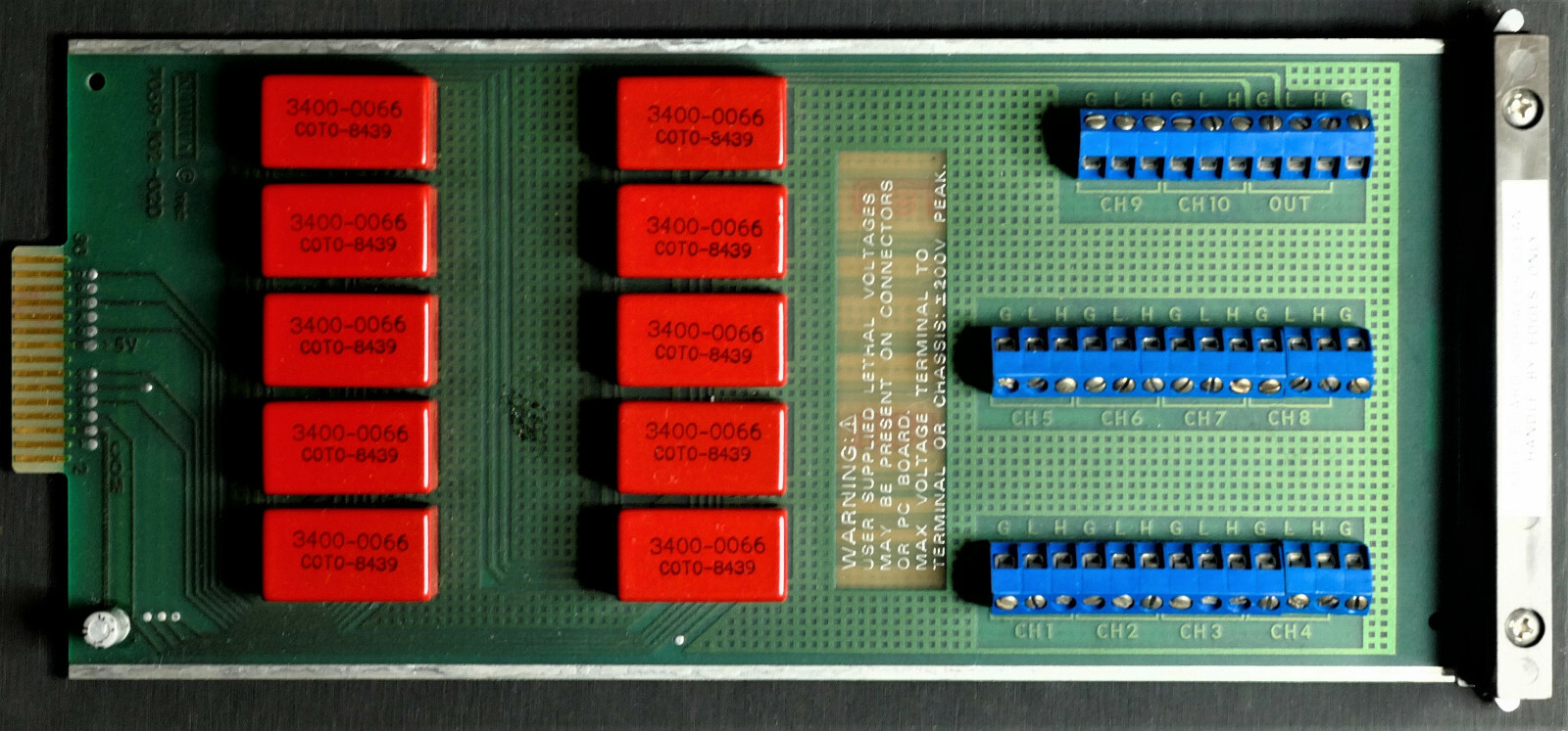 Keithley Low Voltage Scanner Card 7059 | eBay