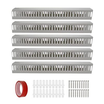 Wire Duct Kit,Cable Raceway Kit,Open Slot Cable Duct Management Raceway ...