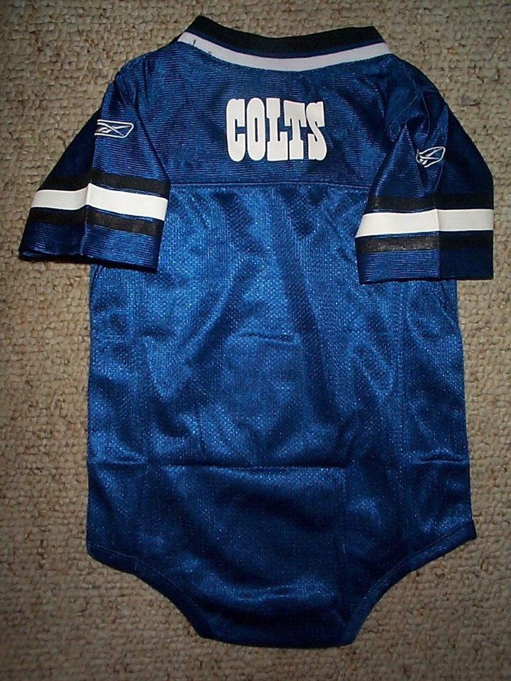 *IRREGULAR* Indianapolis Colts nfl INFANT BABY NEWBORN Jersey 6-9M M 6 ...