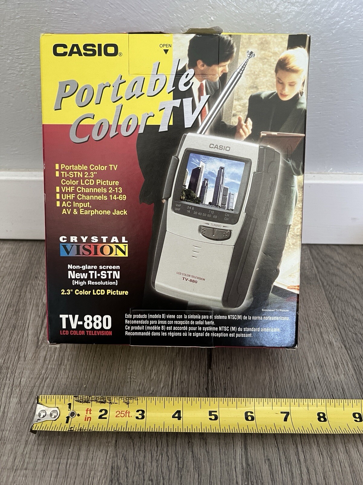 Casio TV-880 2.3" LCD Television for sale online | eBay