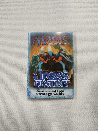 Mtg Rule Book Strategy Guide Urza’s Destiny | eBay