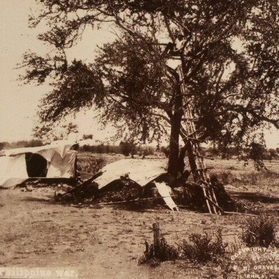 Filipino Insurrection Camp Stereoview c1900 Philippine-American War ...
