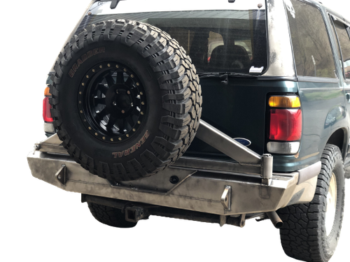 1995-2001 Ford Explorer Elite Rear Bumper With Tire Carrier Fit For ...