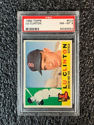 1960 Topps Baseball #533 Lu Clinton PSA 8 | eBay