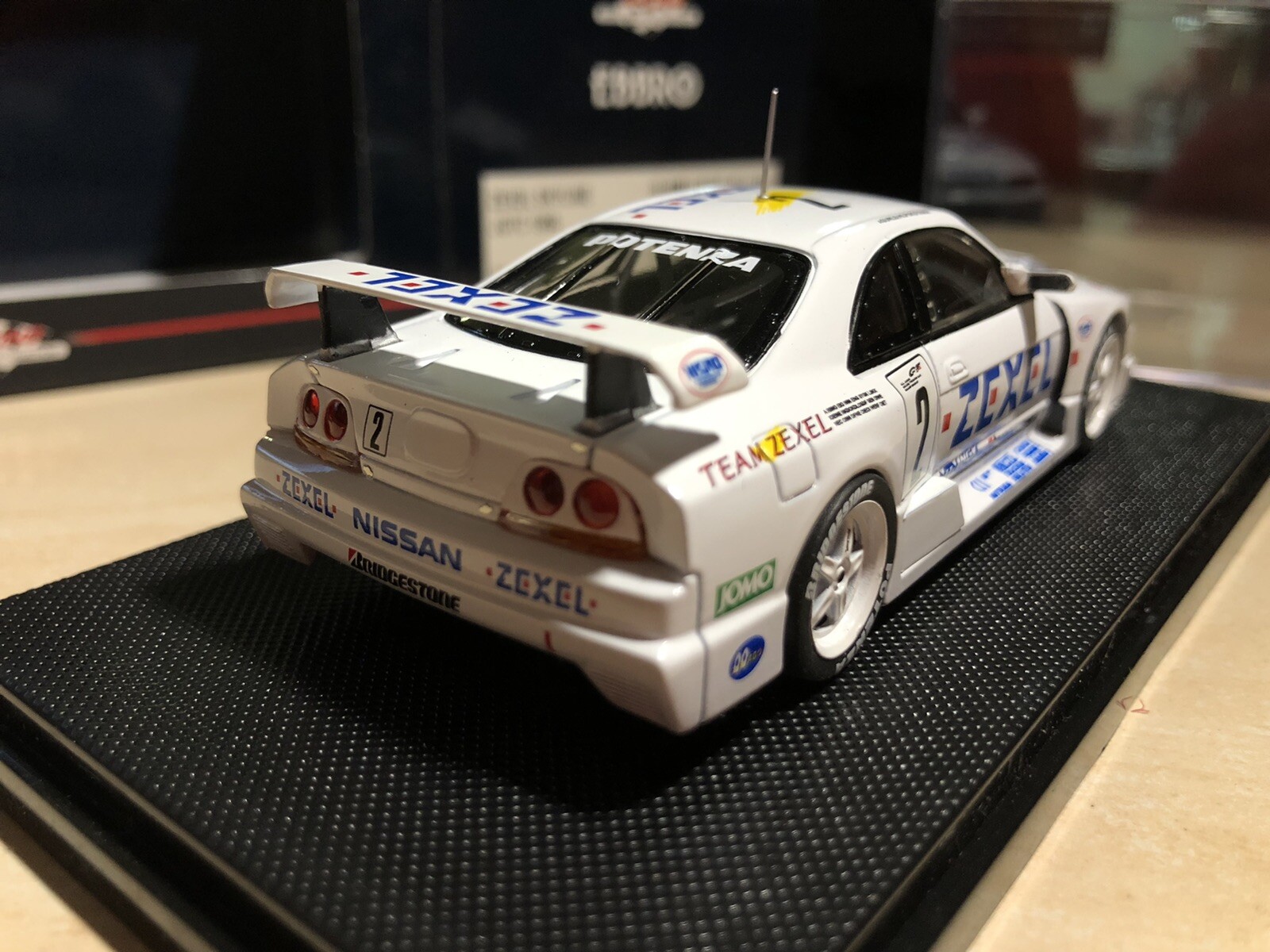 NISSAN SKYLINE GT-R R33 ZEXEL SKYLINE JGTC 1996 EBBRO 978 1/43 | eBay