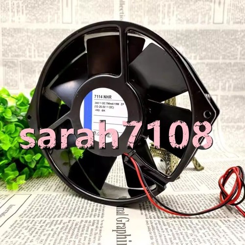 1PC NEW ebmpapst 7114 NHR 15038 24V 19W 15CM fan 2-wire lead type #LM ...
