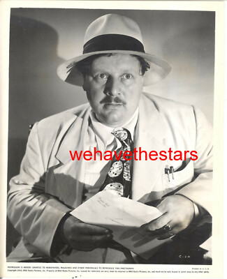 Vintage Walter Slezak CHARACTER ACTOR '45 CORNERED Publicity Portrait ...