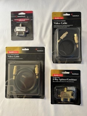 Vintage Tandy Radio Shack Computer TV Parts Lot NEW | eBay