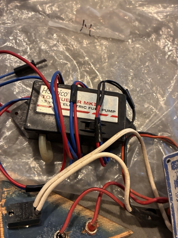 14. Field Box Fuel Pump And Power Panel For R/c Model Airplane Engine ...