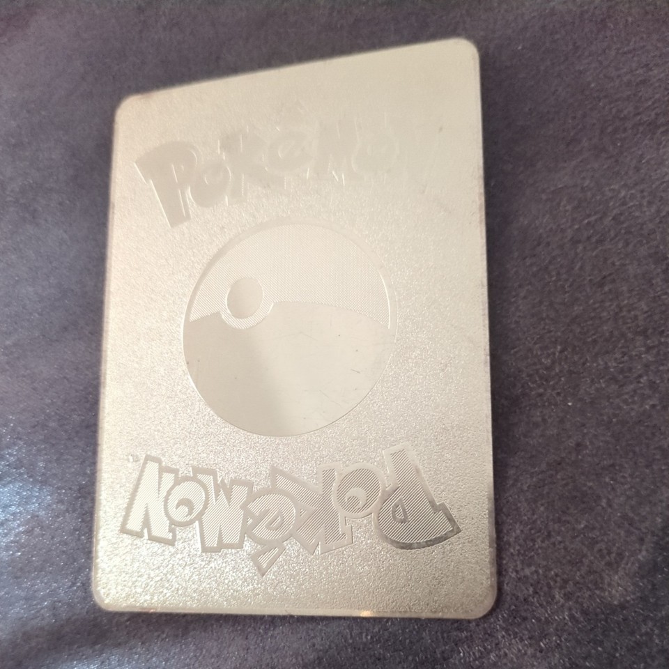 Pokemon Charizard DX 52/100 Gold Metal Pokemon Card Max Wildfire HP500 ...