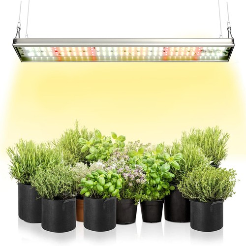 CG-400 LED Grow Lights for Indoor Plants, Upgraded Full Spectrum Plant ...