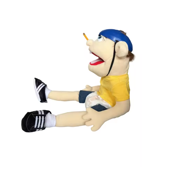 Jeffy Puppet Cheap Sml Jeffy Hand Puppet Plush Toy 23" Stuffed Doll ...