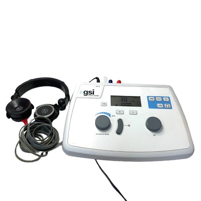 Grason Stadler GSI 18, REF 1718-97XX Audiometer w/ DD45 Headphones | eBay