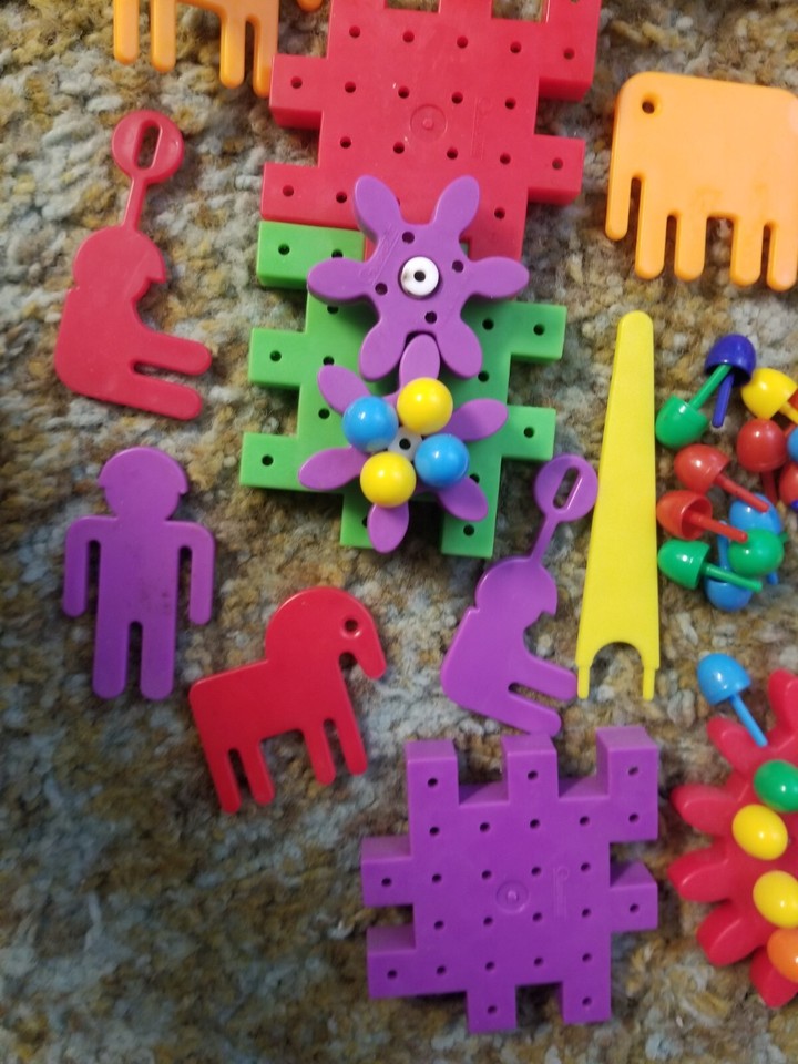 Quercetti Gear Building Toy Set Interlocking Learning Blocks w ...