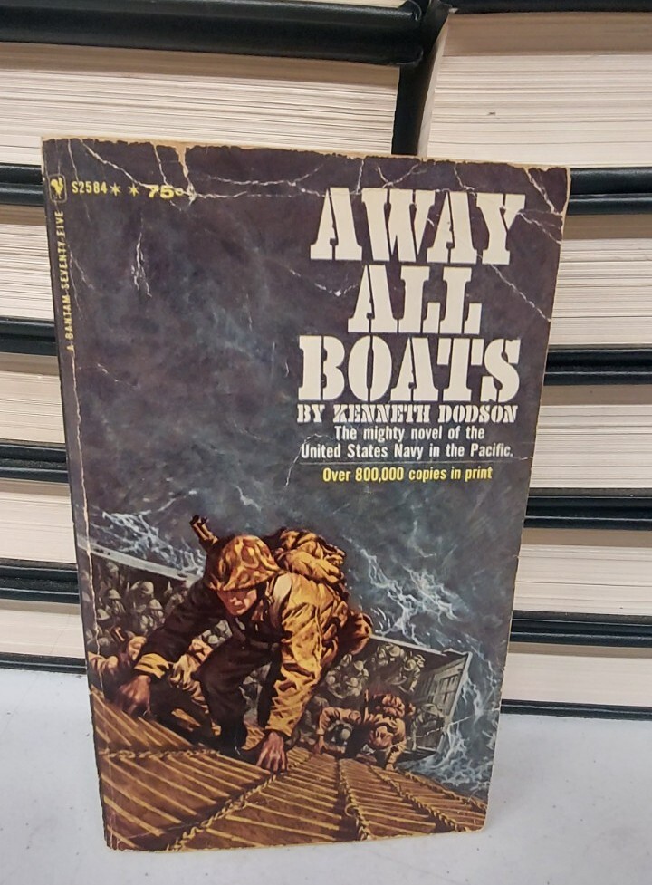 1963 Away All Boats by Kenneth Dodson Bantam Paperback | eBay