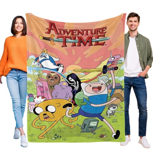 Blanket Throw Adventure Time for Kids Boys Girls Birthday Gifts Home ...