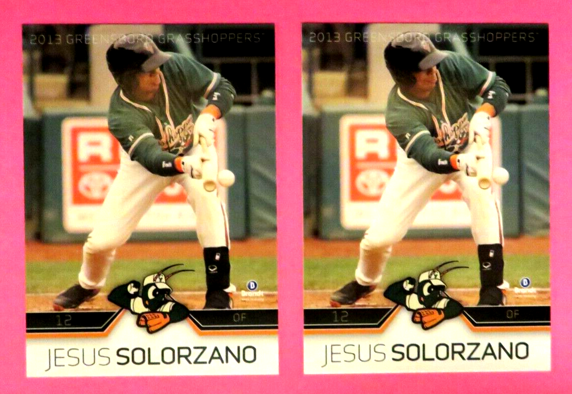 2 - 2013 Brandt, Greensboro Grasshoppers - JESUS SOLORZANO - Venezuela | eBay