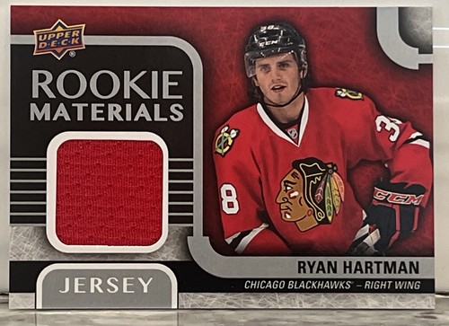 2015-16 Upper Deck - Rookie Materials Ryan Hartman #RM-RH (MEM, RC) | eBay
