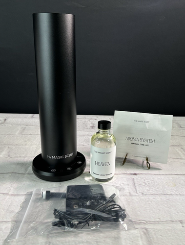 The Magic Scent TMS LUX Aroma System Air Scent Diffuser Black w/ Heaven ...