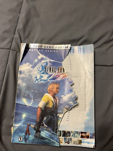 Official Final Fantasy X Official Strategy Guide (Brady Games) No ...