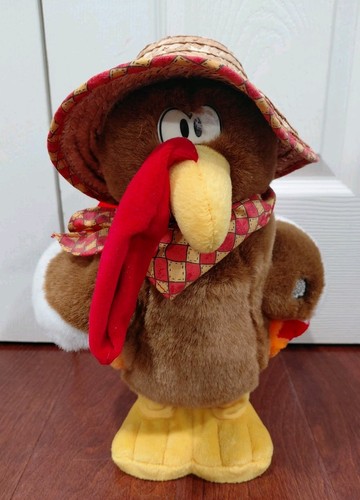 Dan Dee Hop & Bop Animated Thanksgiving Turkey Sings Turkey In The ...