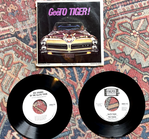 NOS GeeTo Tiger! The Tigers 7" Colpix SPEC-773 TWO RECORDS | eBay