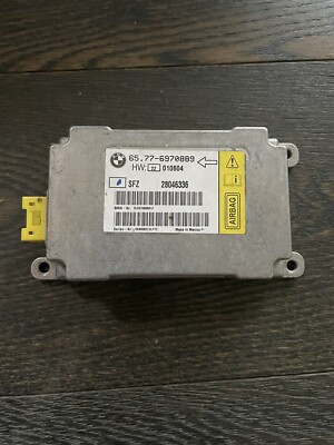 06-08 BMW E65 E66 Center ECU SRS Crash Control Module OEM 6970889 | eBay