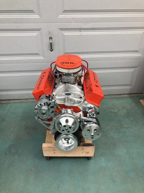 350 sbc Crate Engine MOTOR 375-400hp ROLLER TURN KEY PRO STREET SBC 350 ...