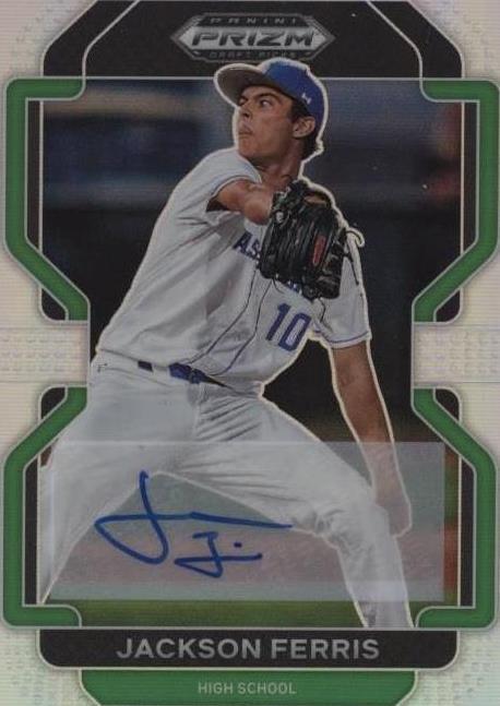 2022 Panini Prizm Draft Picks - Jackson Ferris #PDP47 Silver Prizm ...
