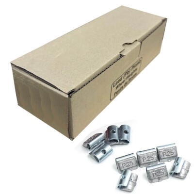 Passenger Car Steel Rim Clip on Wheel Weights 0.25 Oz Reg Style Lead ...