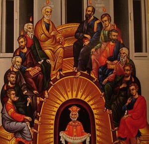 Whitsun ICON Apostle Icon Pentecost Ikon Icon orthodox Icone pentecôte ...