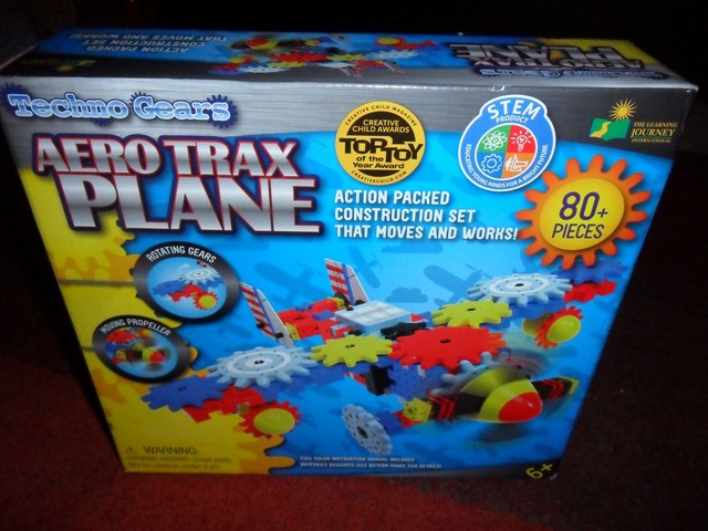 Usedtechno Gears Wacky Robot Construction Set 80 P. Brain Child Award ...