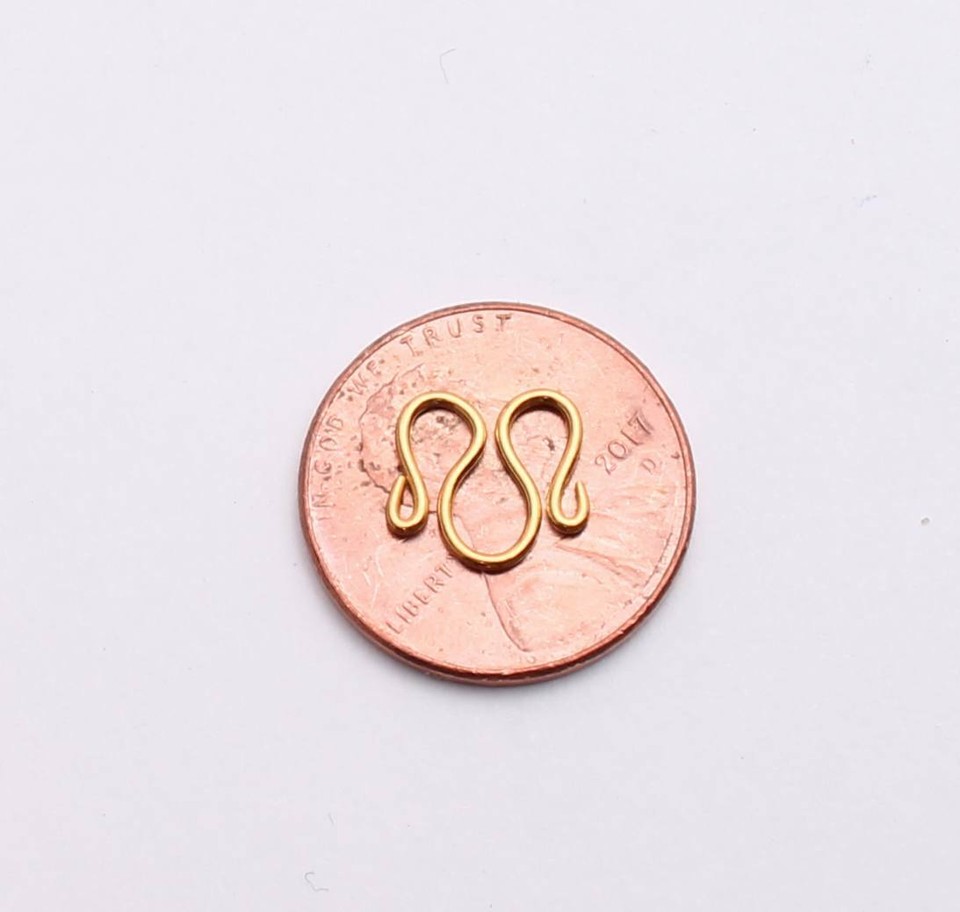 SOLID PURE 24K 24KT GOLD M CLASP FOR 22K 23K 24K for Chain NECKLACE | eBay