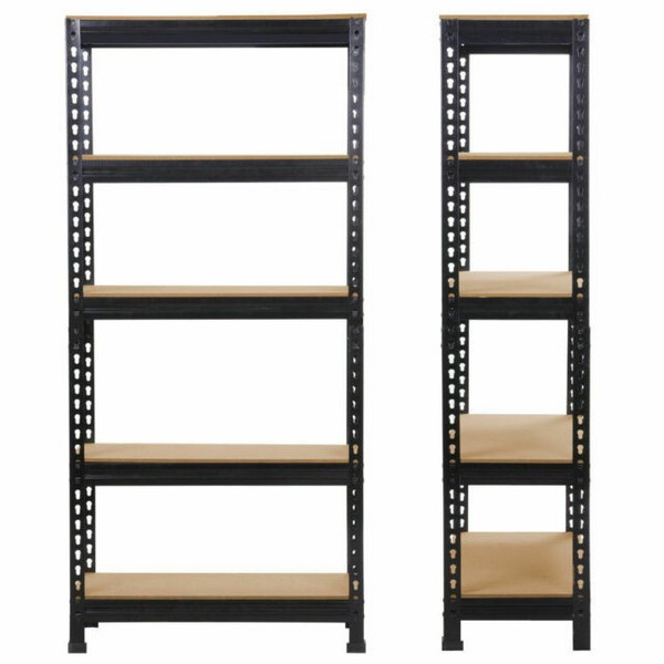 Heavy Duty Storage Rack 5 Level Adjustable Shelves 4000lb.vien Steel ...