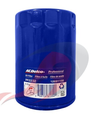Genuine GM ACDelco Duramax Diesel Engine Oil Filter PF2232 PF2232F | eBay