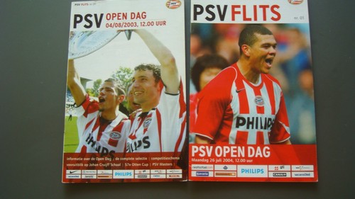 2 x PSV EINDHOVEN OPEN DAY PROGRAMMES 2003/2004 | eBay