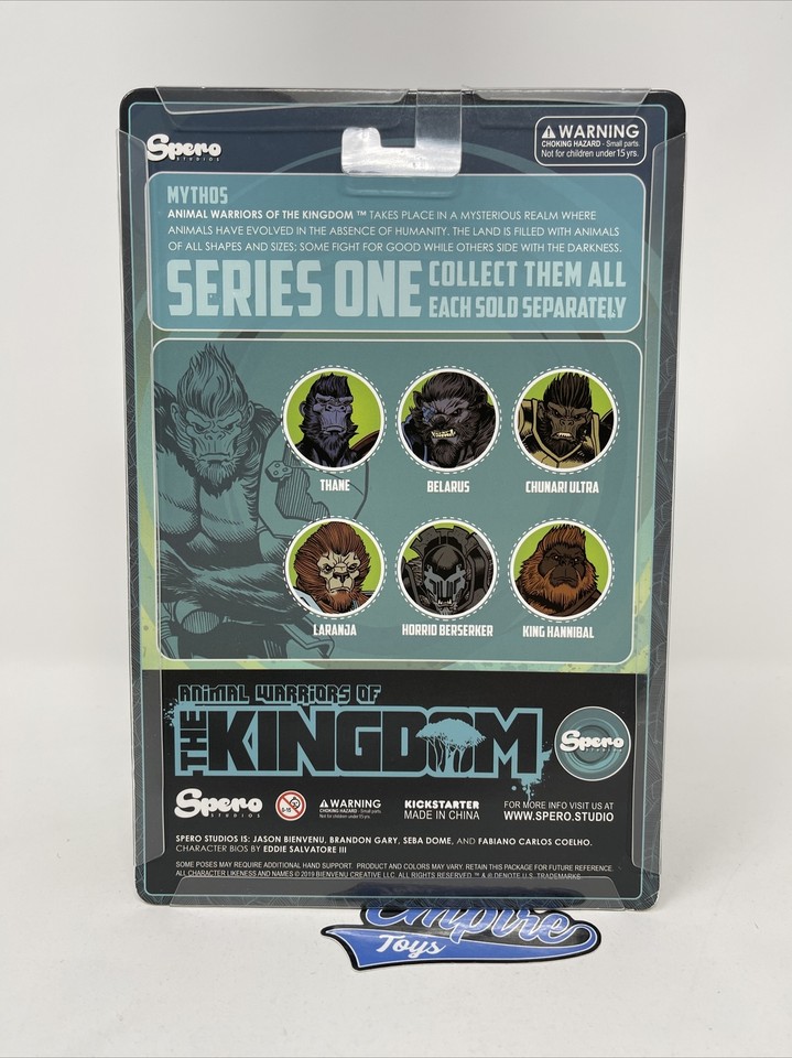 King Hannibal Animal Warriors Of The Kingdom Series One Spero Studio | eBay