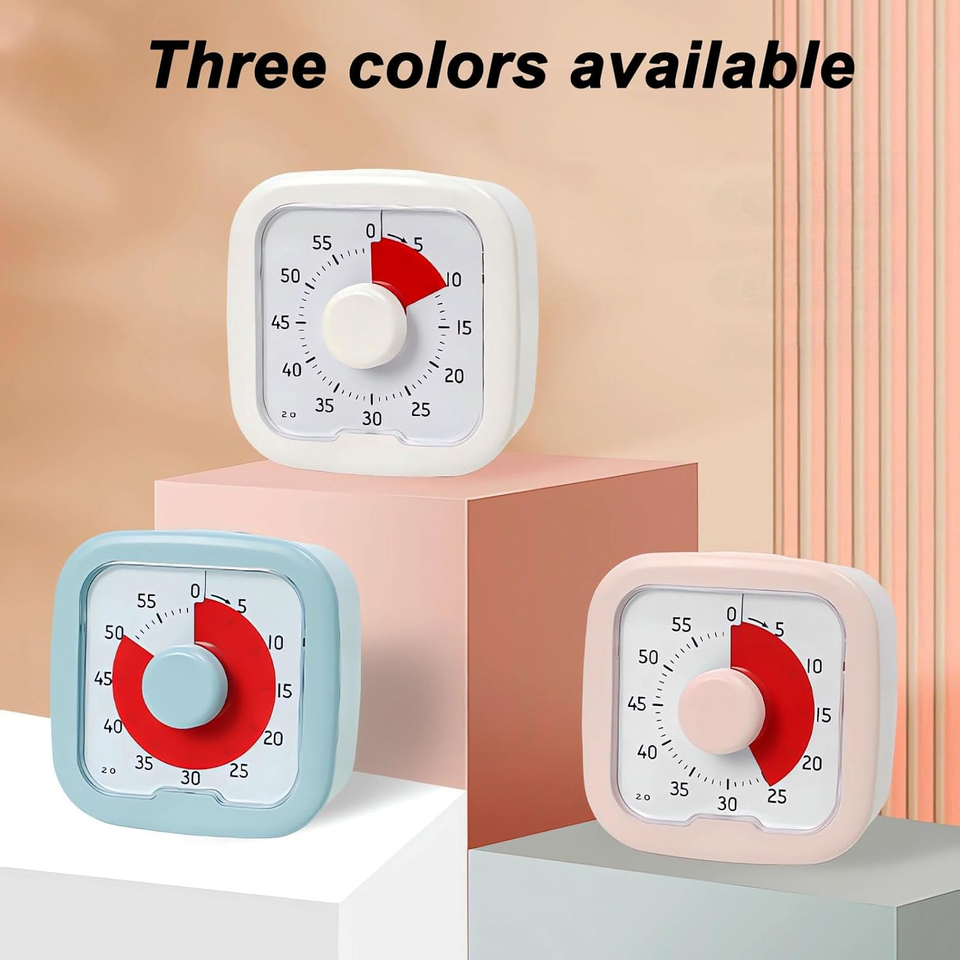 Visual Timer Kids,60 Minute Countdown Timer, Desk Timer Classroom ...