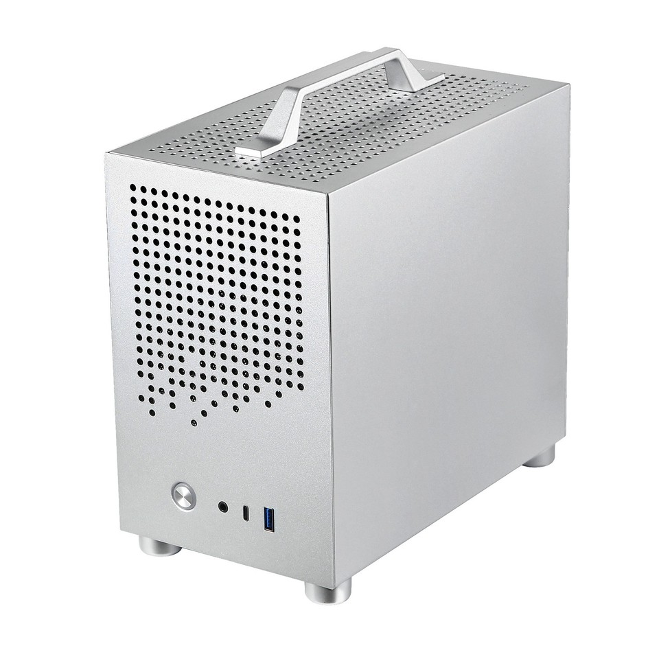 SKTC A17 Mini-ITX Case Supports SFX PSU&210mm GPU Triple Storage 0.8mm ...