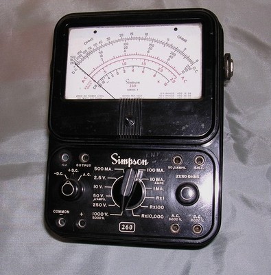 vintage simpson model 260 multimeter | eBay