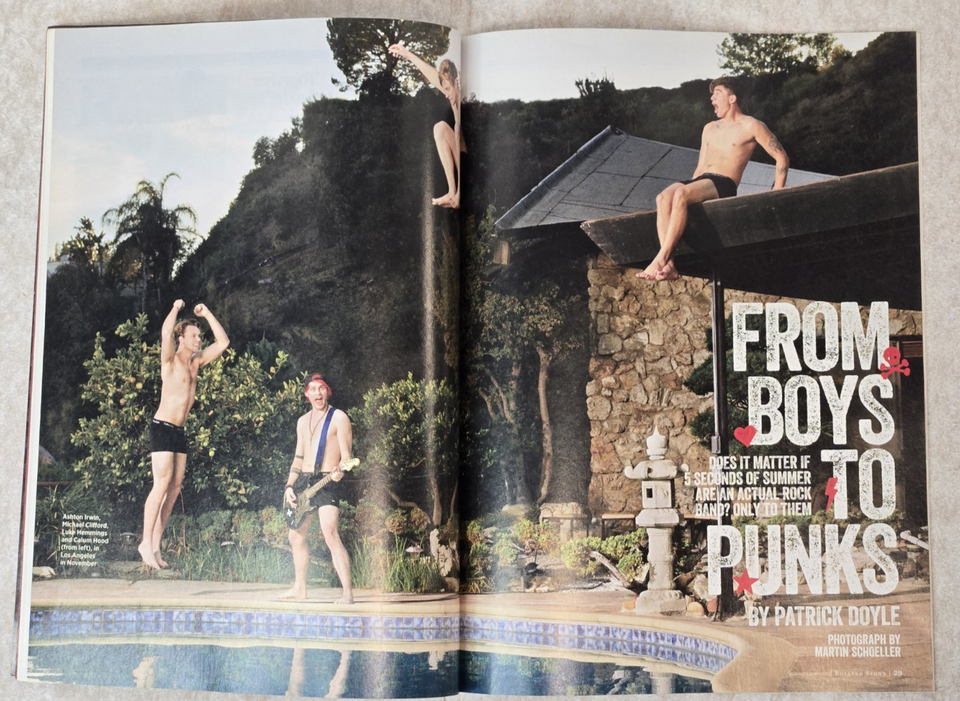 Rolling Stone Magazine 1252 5 Seconds of Summer January 14, 2016 | eBay