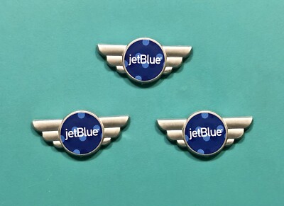 3 JETBLUE AIRWAYS PLASTIC KID WINGS | eBay