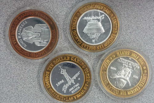 Lot of 4 Casino Silver Strike Strikes (064) | eBay