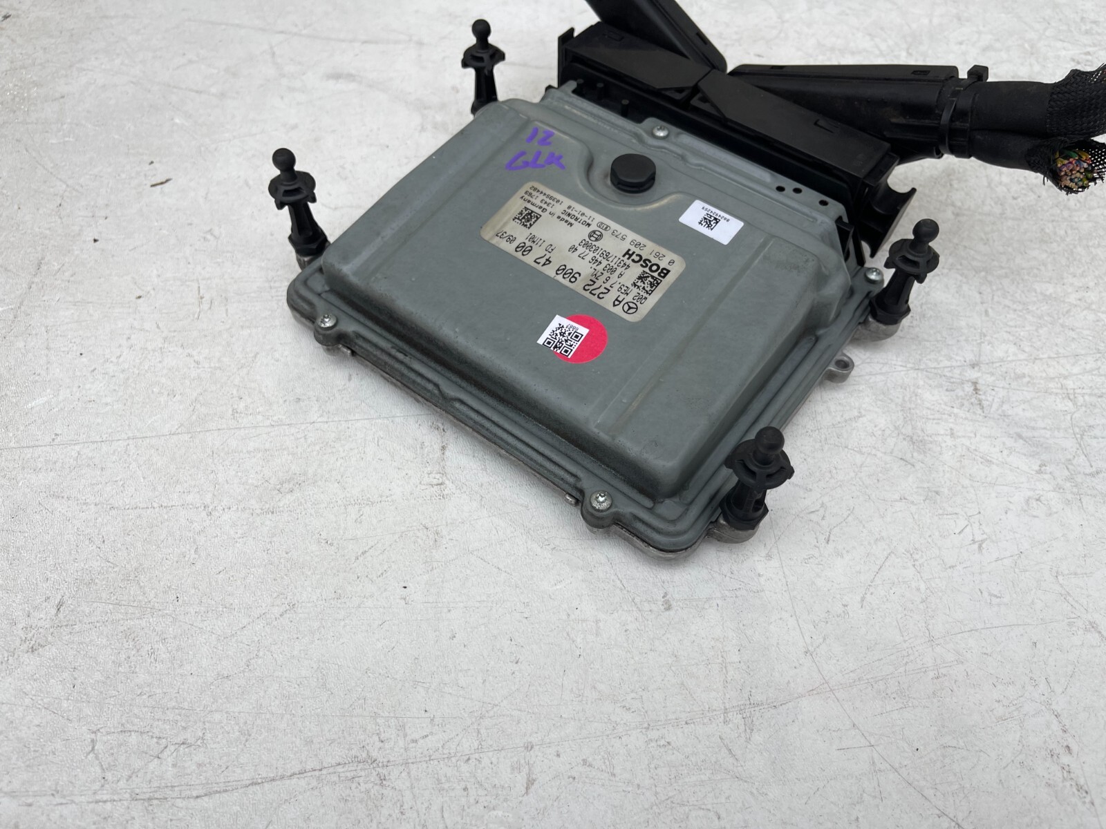 2008-2012 MERCEDES E350 GLK350 W212 M272 ECU ENGINE CONTROL MODULE OEM ...