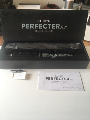 Calista Perfecter Pro + .75 in Heated Round Brush with Bag Turquoise | eBay