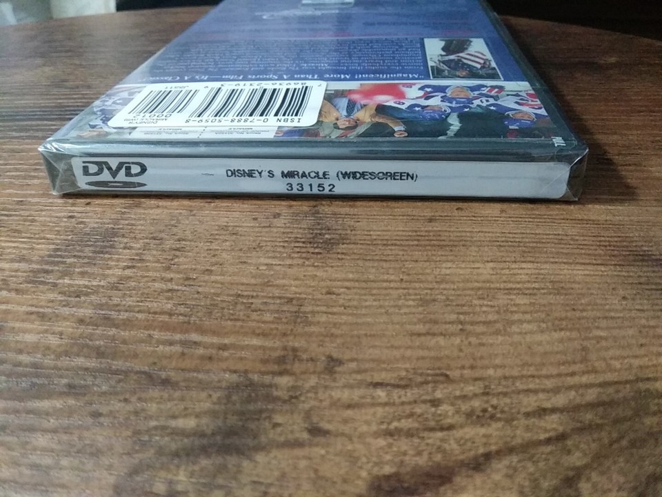 Miracle (DVD, 2004) Widescreen Sealed Brand New Kurt Russell True Story ...