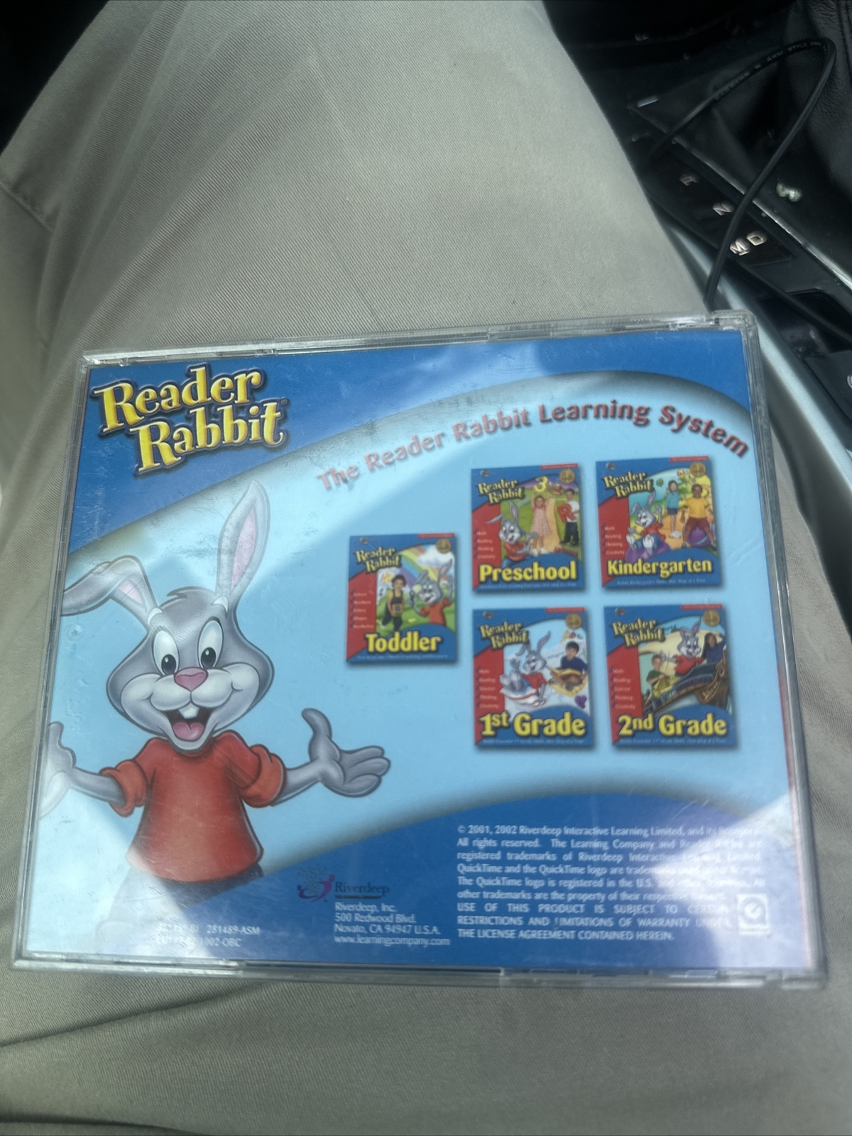 Reader Rabbit 2nd Grade Computer Game Math Reading Science Thinking ...