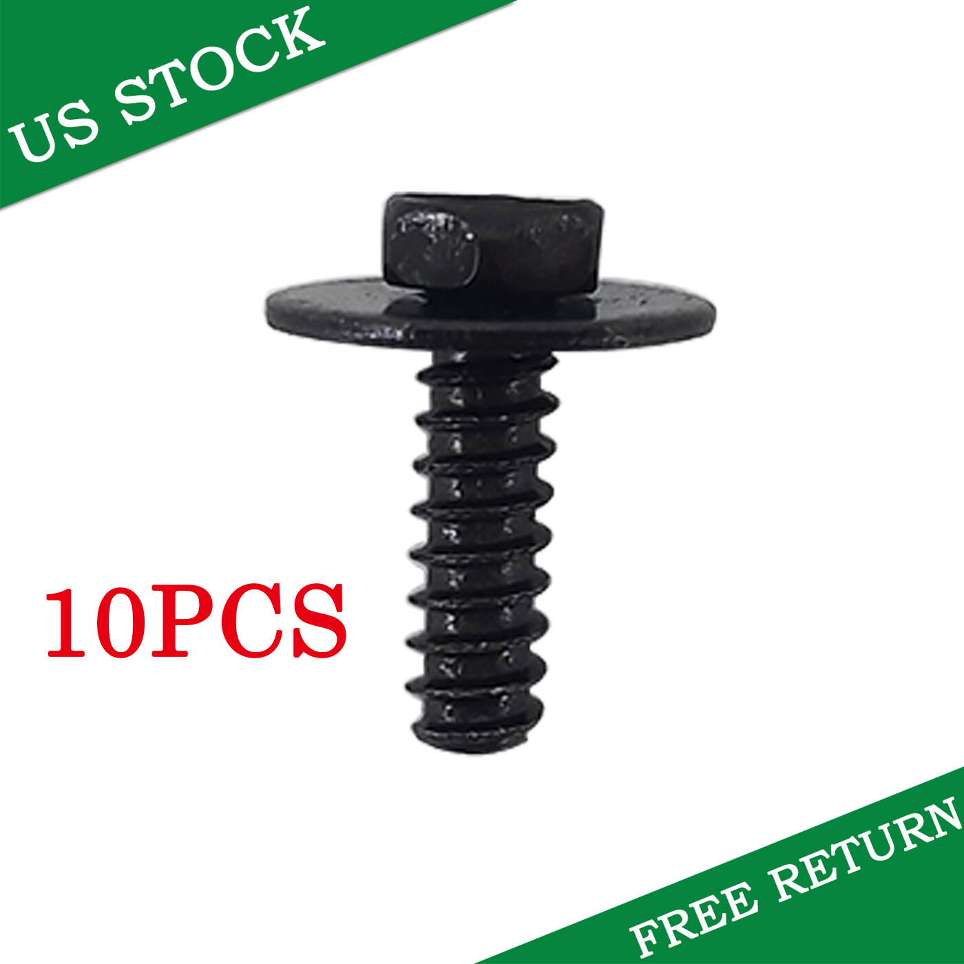 Fit For Mazda CX-5 MX-5 10Pcs Bumper Retainer Screw Hex Splash Baffle ...